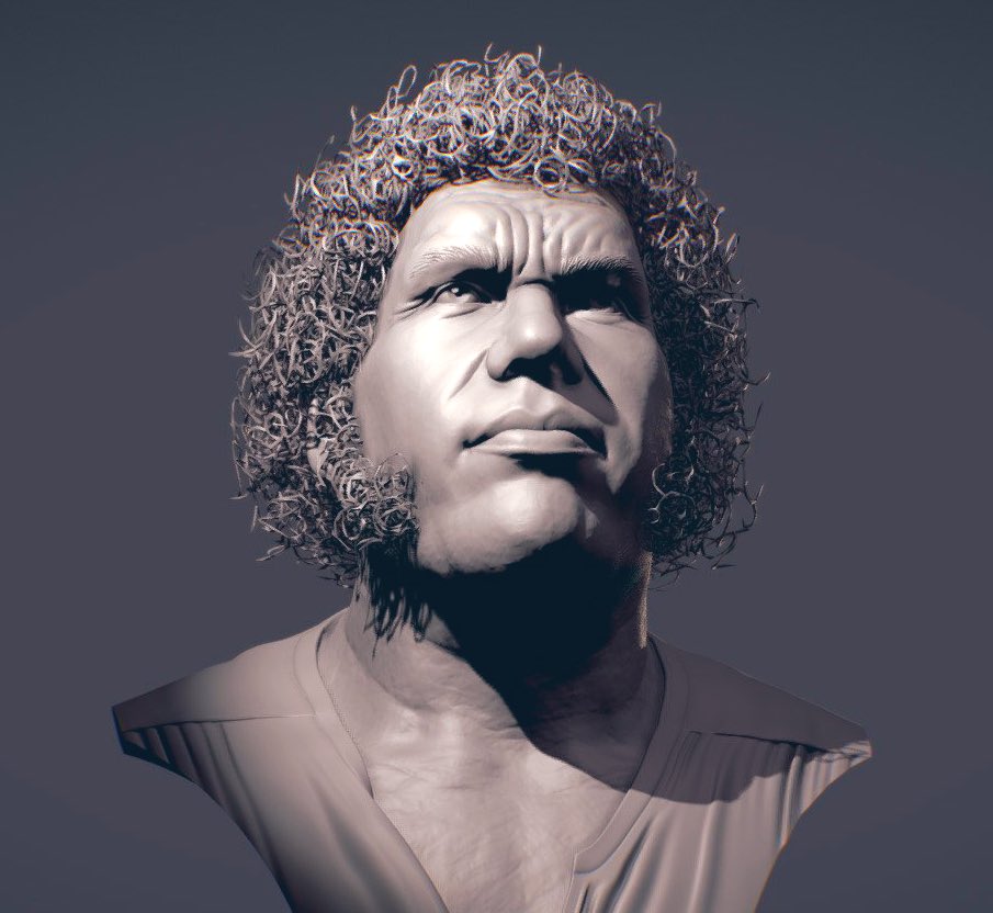 İlk İnsan Hz. Âdem'in 3 Boyutlu Modeline Ait Sanılan Görsel - Malumatfuruş