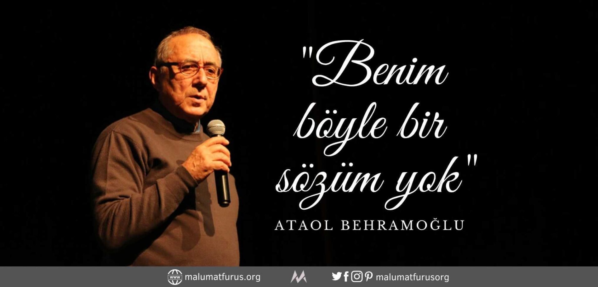 Ataol Behramoğlu'na Atfedilen "Öğrendim Ki" Temalı Vecizeler - Malumatfuruş