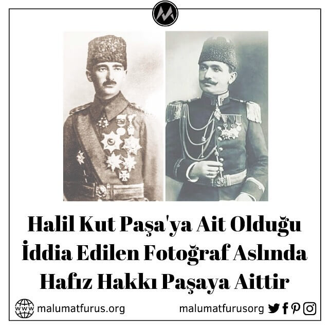 Halil Kut Paşa'ya Ait Olduğu İddia Edilen Fotoğraf - Malumatfuruş