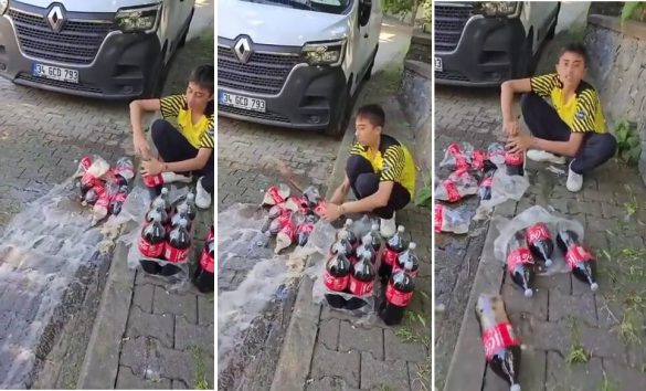 İsrail'i Boykot Etmek İsteyen Bir Vatandaşın Satın Aldığı Coca-Cola ...