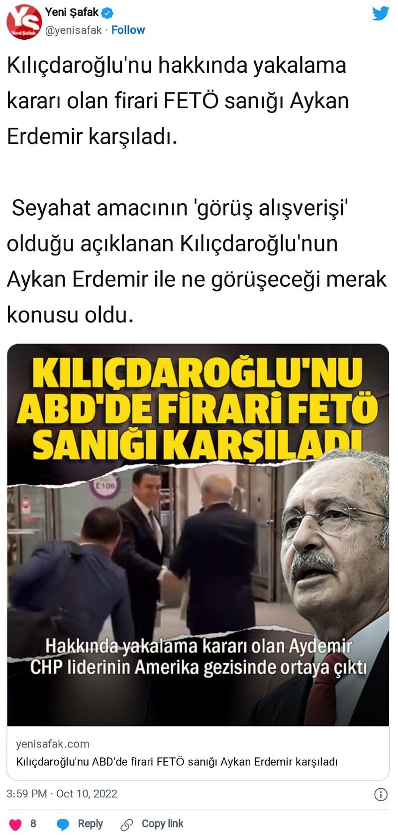 Fotoğrafta Kemal Kılıçdaroğlu’nu Karşılayan Kişi Aykan Erdemir Değil ...