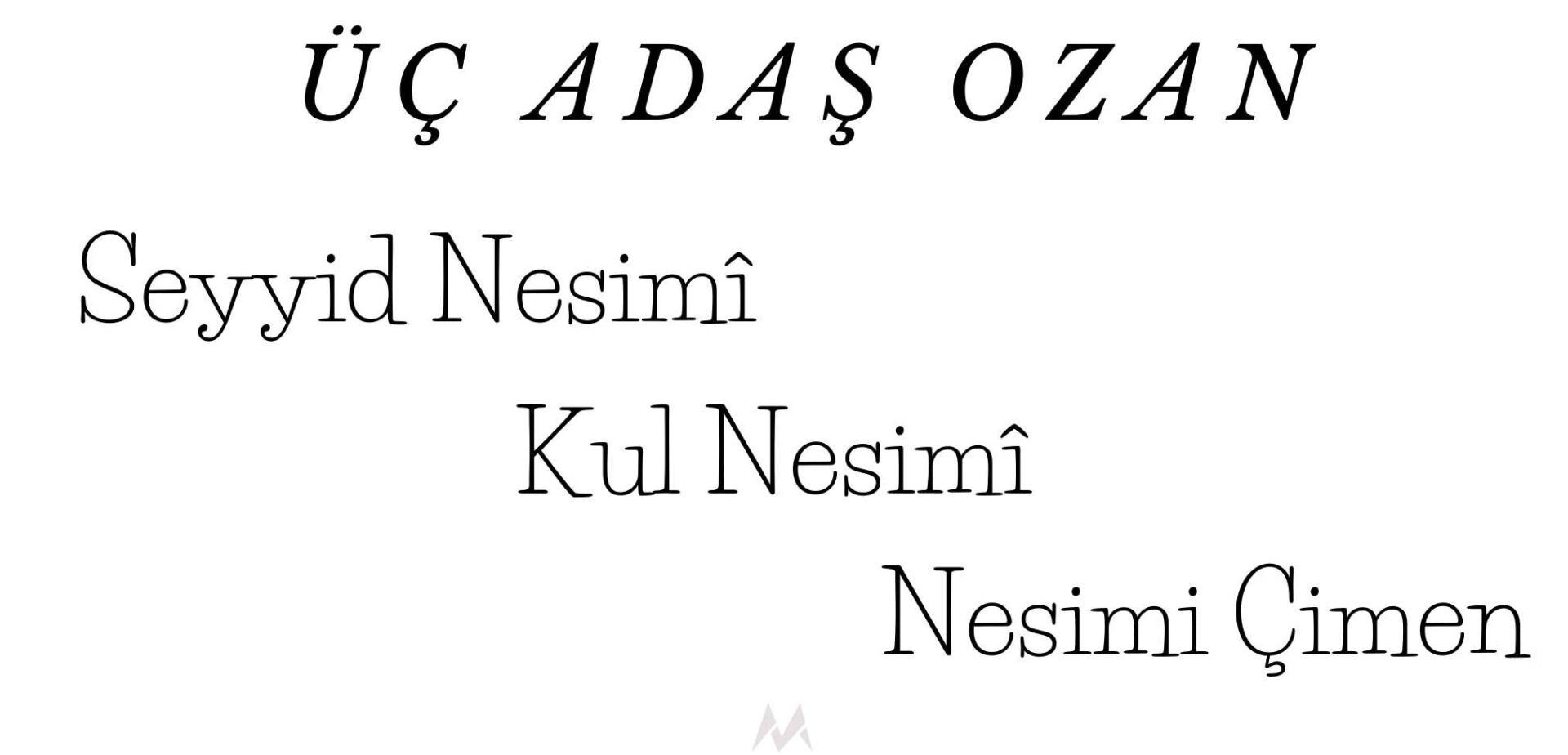 Birbirine Karıştırılan "Nesimîler" - Malumatfuruş