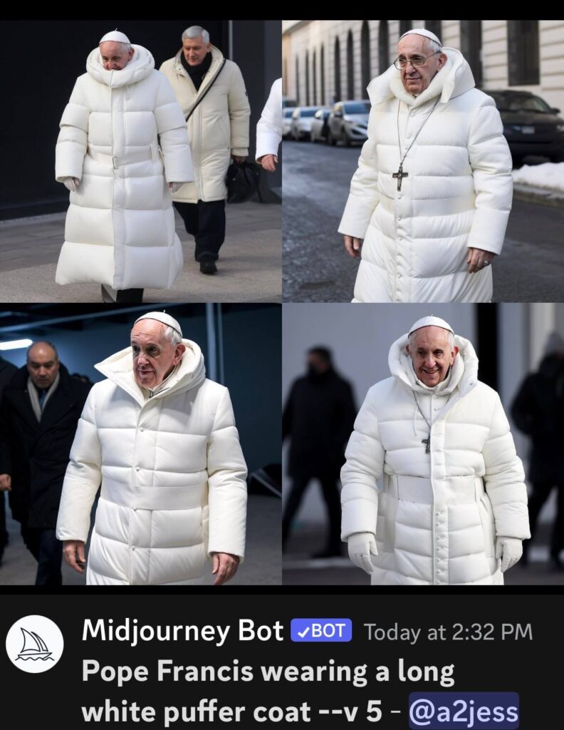 Papa Francis'in Gerçek Sanılan Yapay Zeka Ürünü Şişme Montlu Fotoğrafı ...
