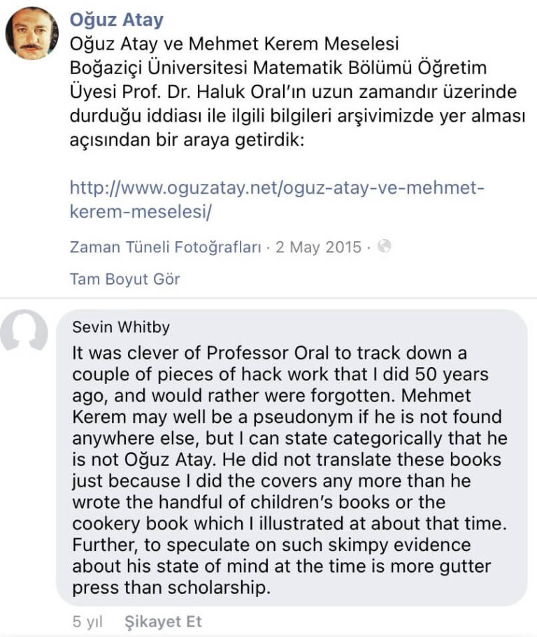 Oğuz Atay'ın Memet Kerem Adıyla Kitap Çevirileri Yaptığı İddiası ...
