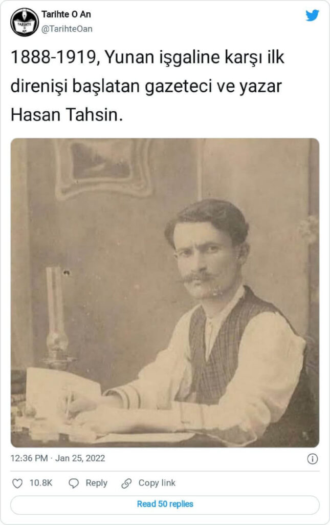 Hasan Tahsin'e Ait Sanılan Silahçı Tahsin Bey'e Ait Fotoğraf - Malumatfuruş