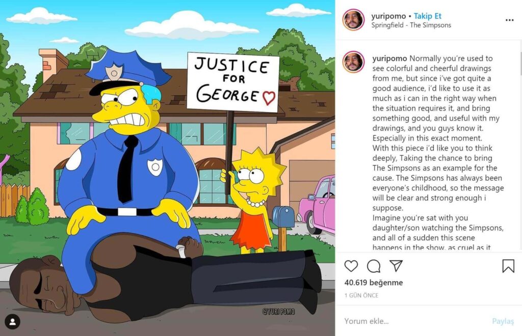 Simpsons'ın ABD'de George Floyd'un Öldürülüşünü Önceden Tahmin Ettiği ...